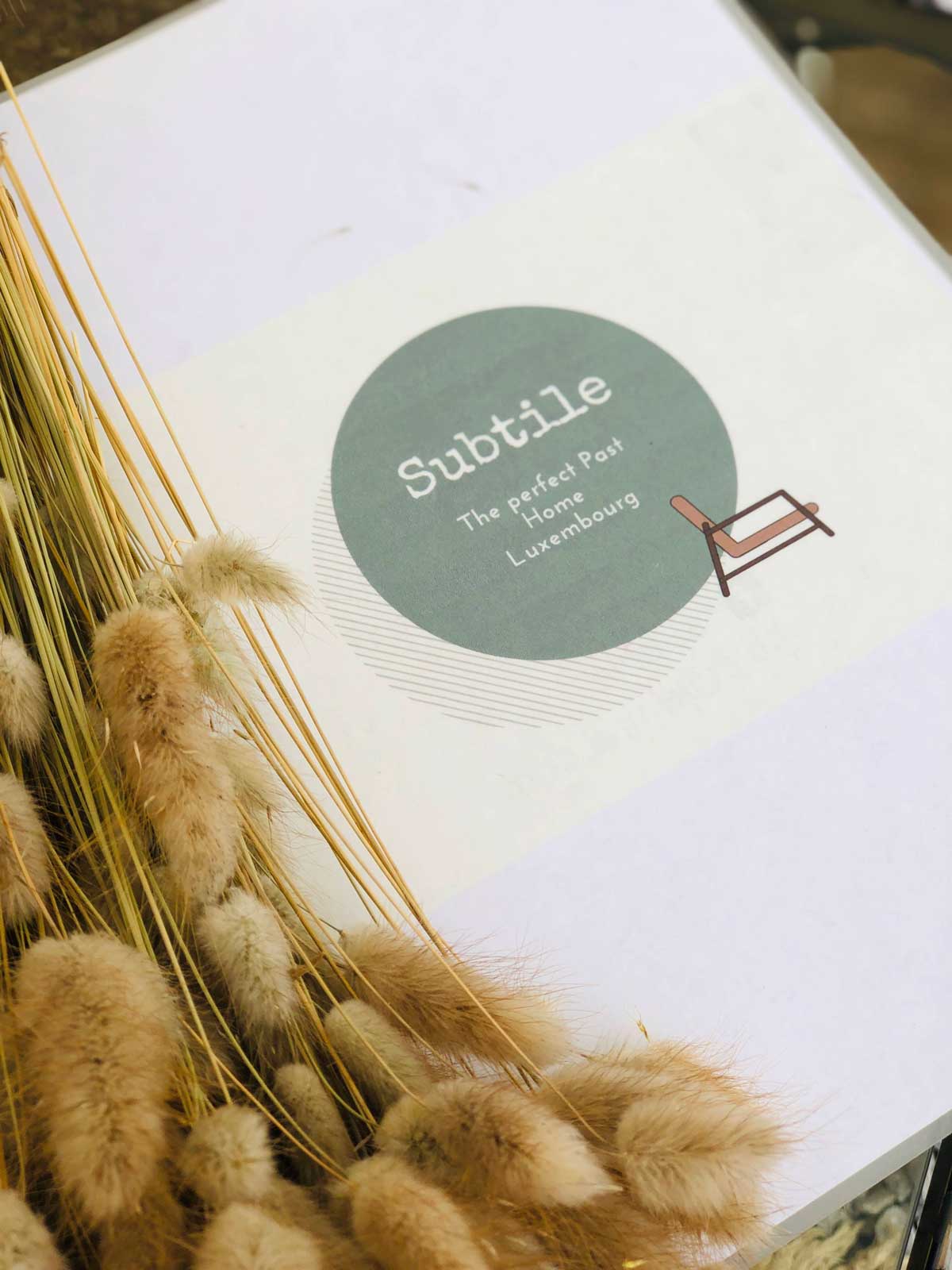 Subtile Newsletter — Subtile